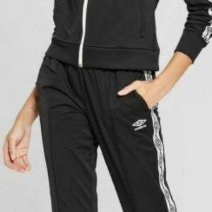 Umbro | Pants & Jumpsuits | Nwt Umbro Black White Diamond Side Stripe Joggers | Poshmark
